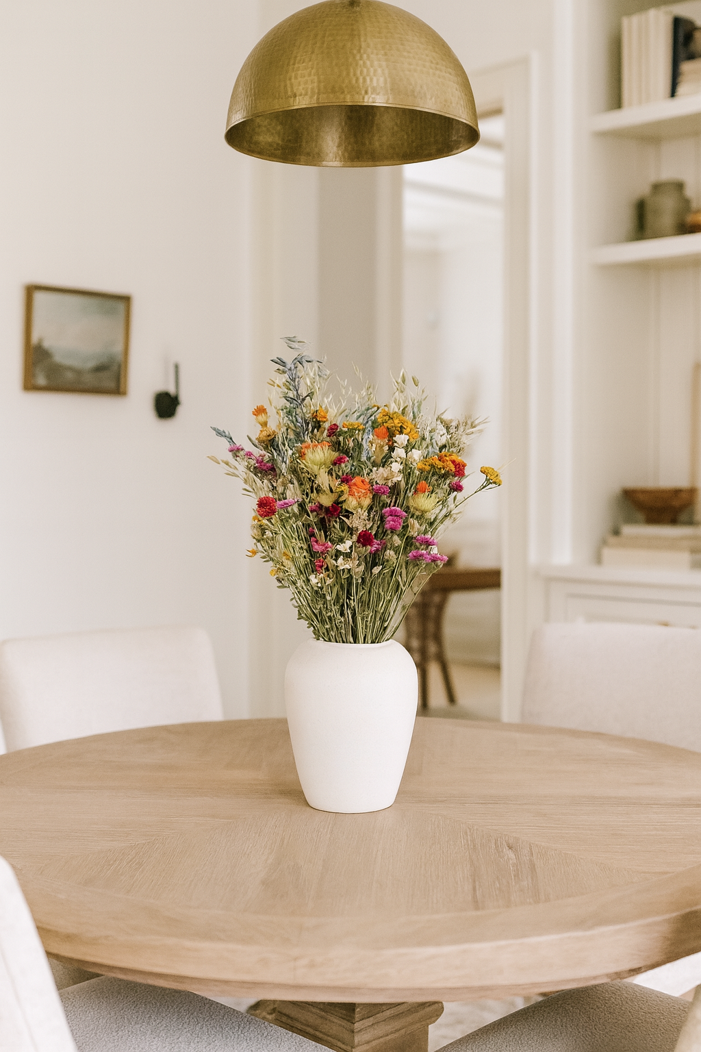 Dried Fluttering Flowers Bouquet – VanCortlandt Farms
